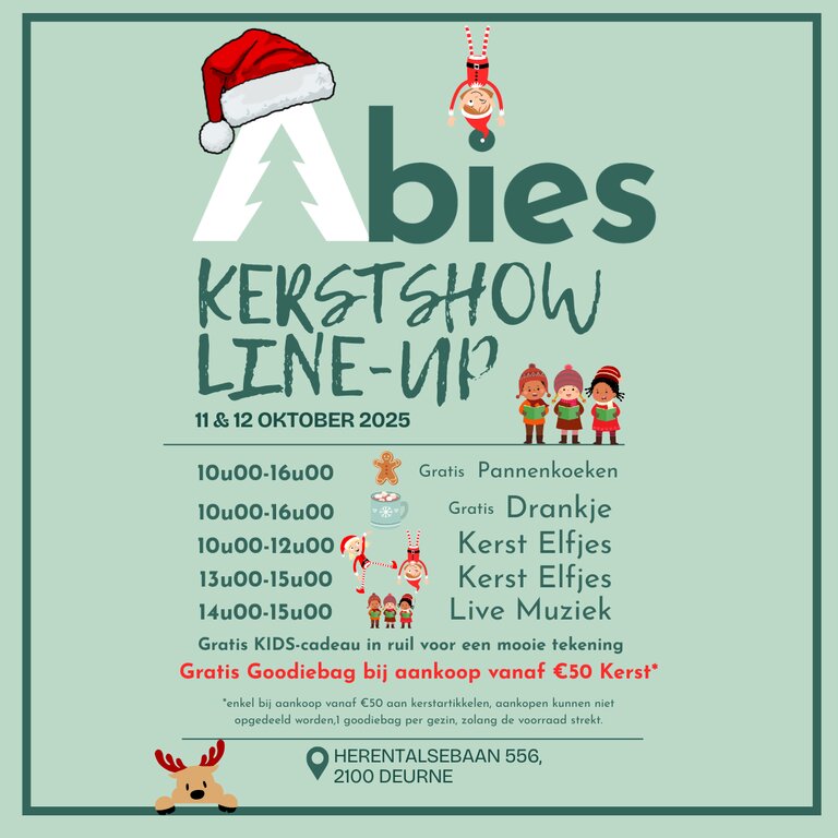 Kerstopening Tuincentrum – 11 & 12 oktober 2025